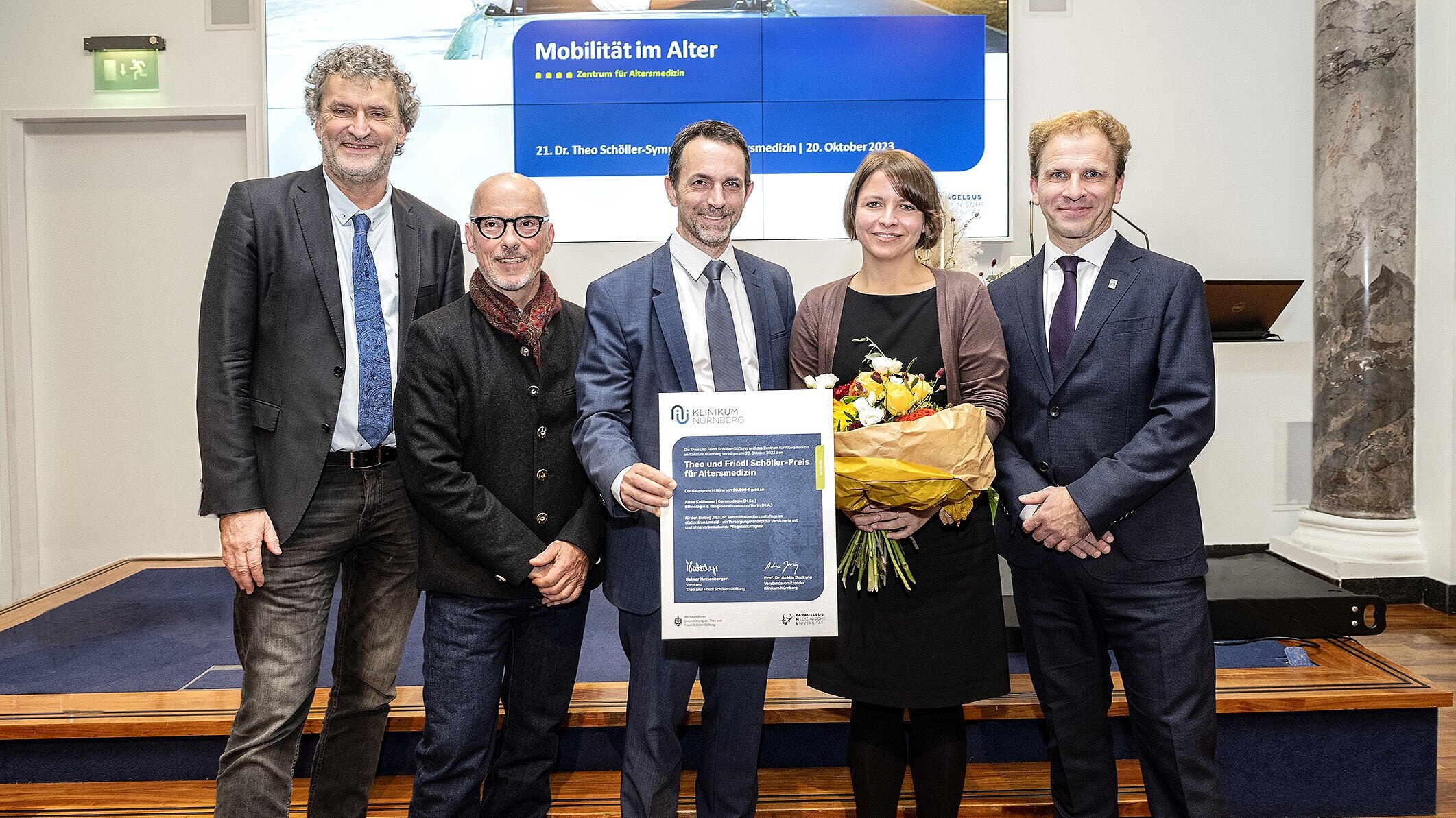 Gegen das "Reha-Loch": Schöller-Preis für Altersmedizin geht an ...