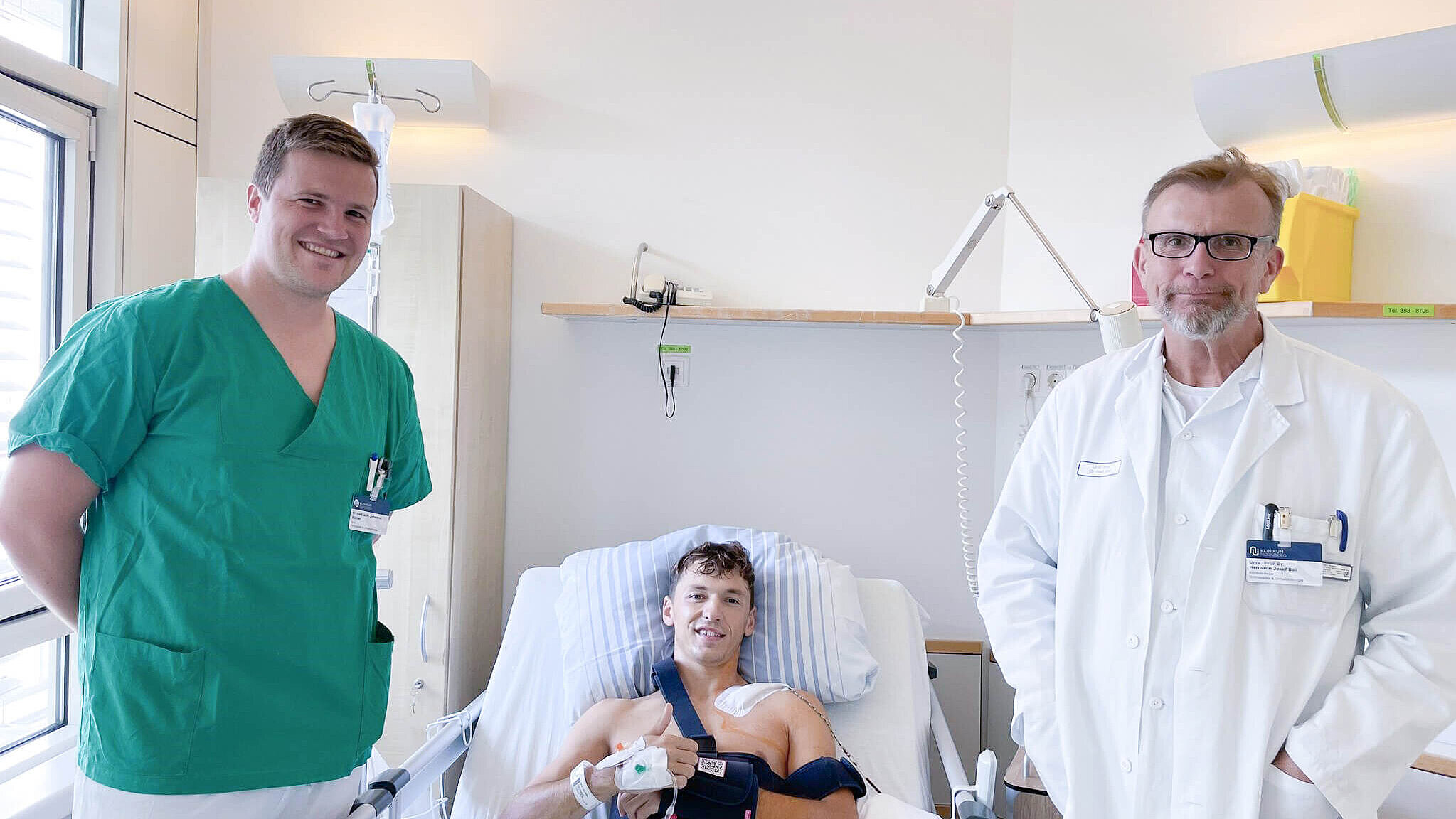 Erfolgreiche OP bei Club-Profi Benjamin Goller | ABC